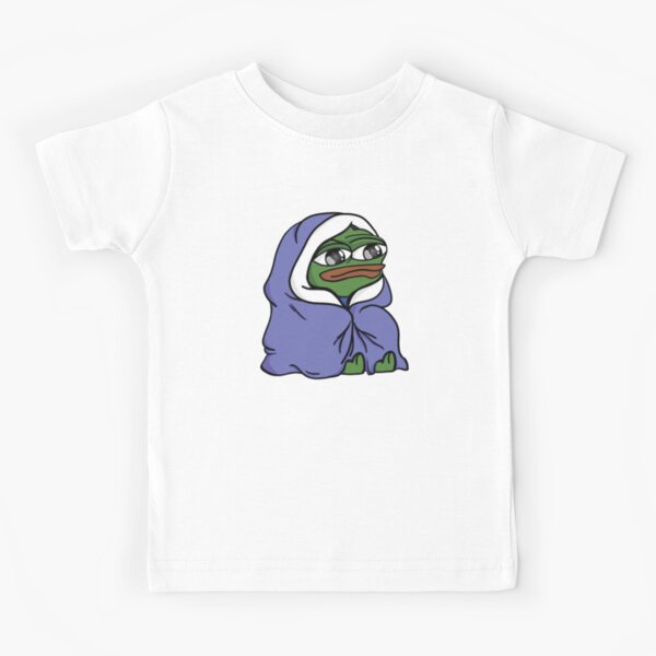 " Pepe the Frog - Cozy Peepo " Kids T-Shirt for Sale by PepeAndFrens ...