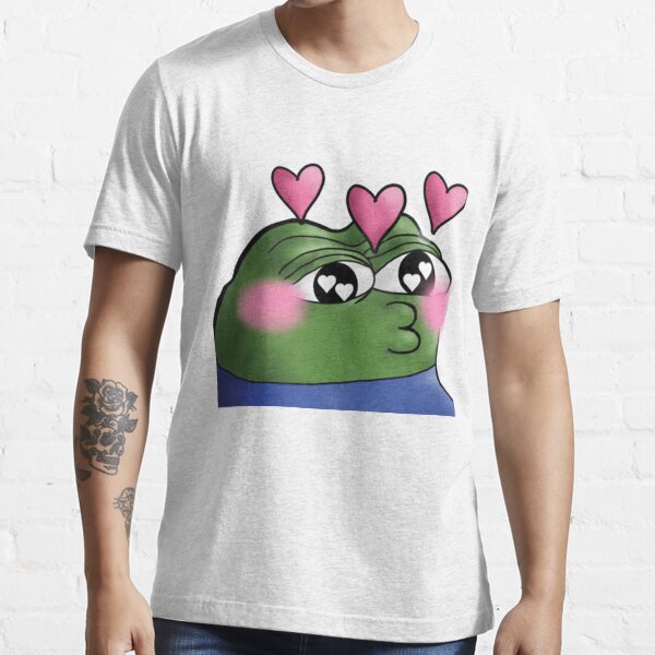 "Pepe the Frog - Peepo in love with hearts" T-shirt for Sale by ...