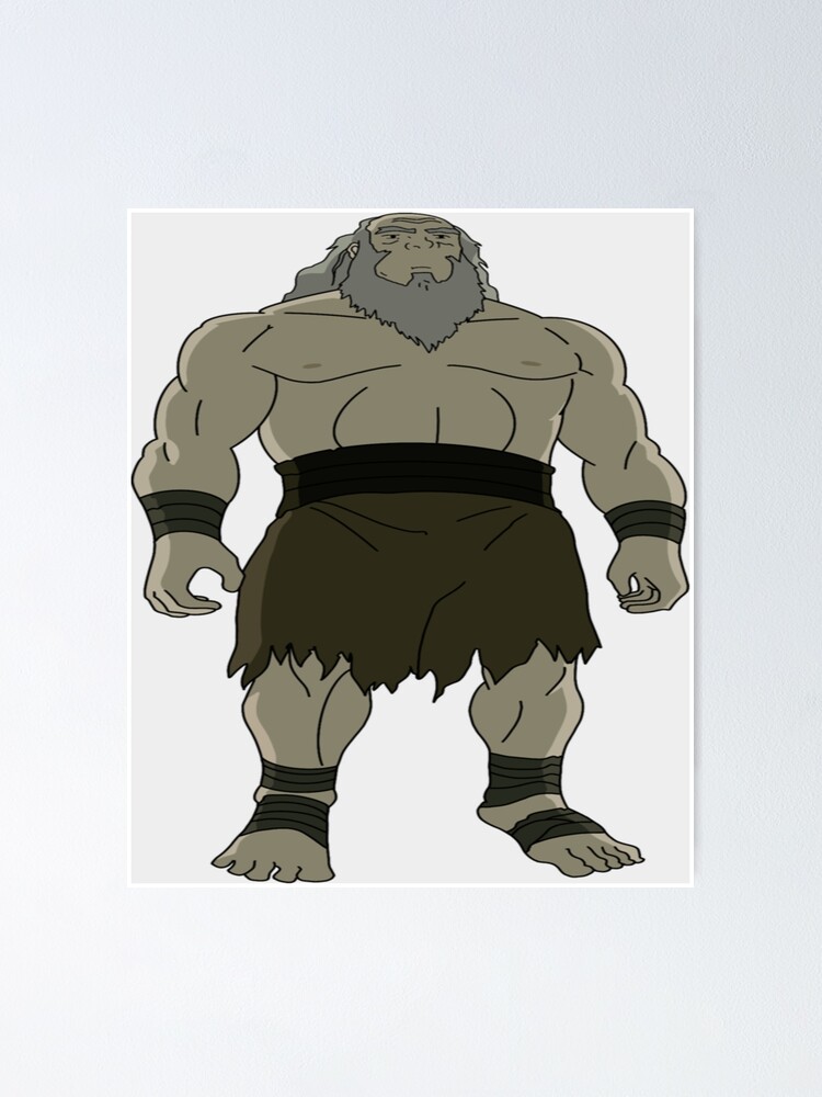 "buff uncle iroh from avatar" Poster for Sale by bonndesign | Redbubble