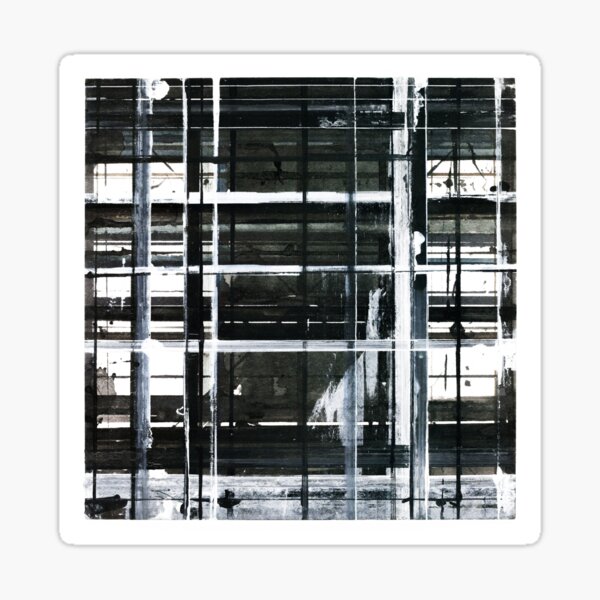 "Card Drawing #11 - Modern Art" Sticker for Sale by OneOrb | Redbubble