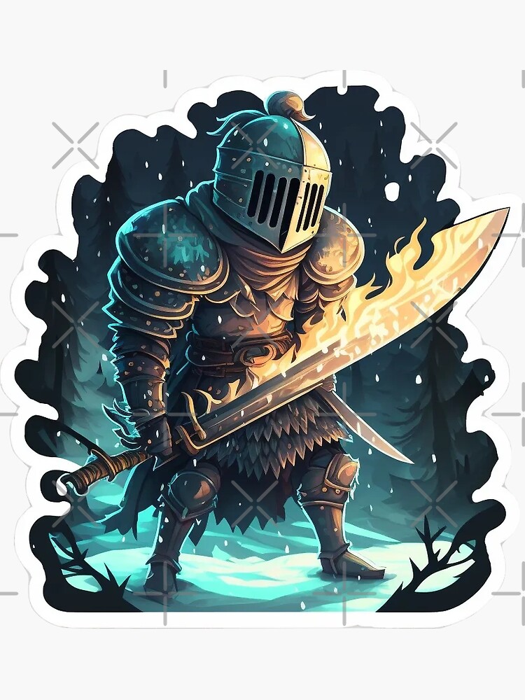 "hollow sword sticker" Sticker for Sale by safolio-Art | Redbubble