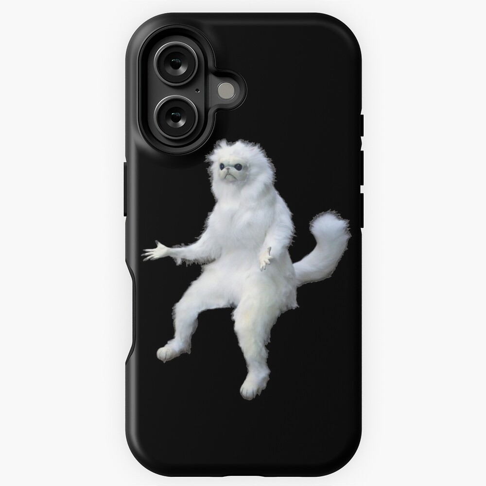 "Persian Cat Room Guardian Meme" Poster for Sale by Anyaboz | Redbubble