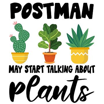 "postman Plant Lovers, postman Plant Lover Gift, postman Gardener ...