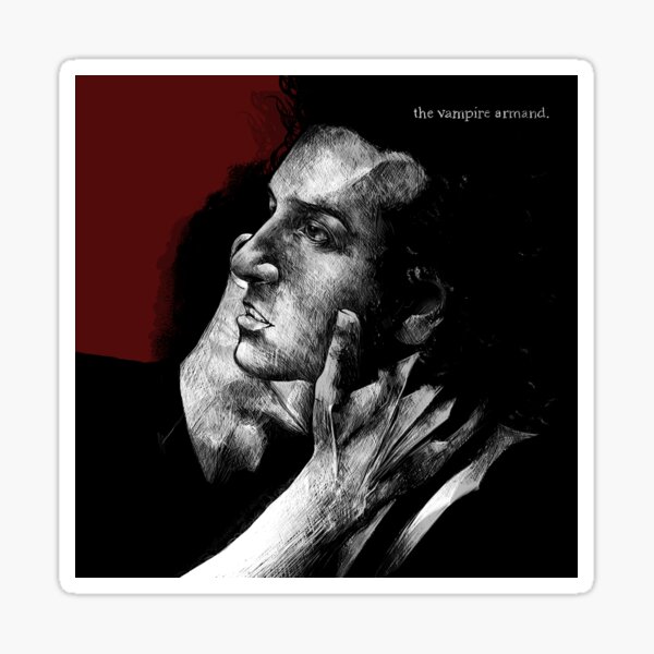 "interview with a vampire " Sticker for Sale by armandea | Redbubble