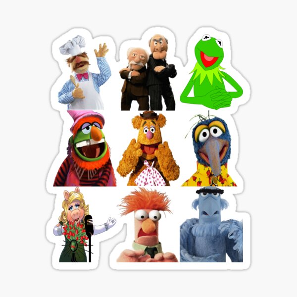 "The muppet show the muppet show " Sticker for Sale by World-art-4-u ...