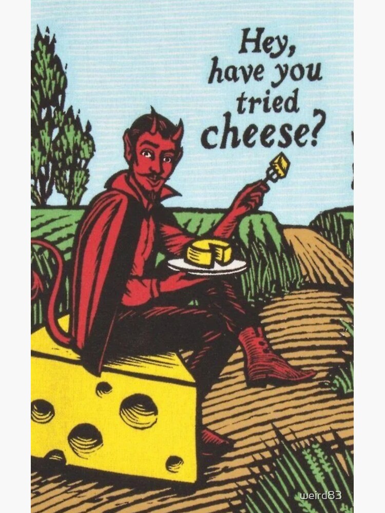 "Have you tried cheese funny devil Satan taco cheesy foody foodie fast ...
