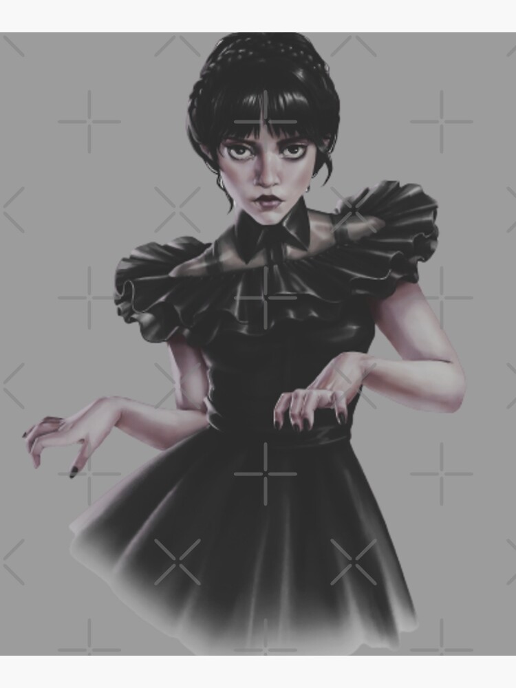 "Wednesday Addams Jenna Ortega Addams nevermore wenclair Nightshades ...