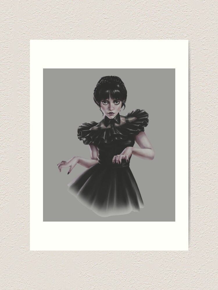 "Wednesday Addams Jenna Ortega Addams nevermore wenclair Nightshades ...