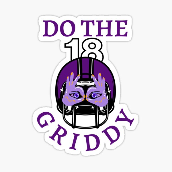 "Do The Griddy Dance" Sticker for Sale by mrtahadigital | Redbubble