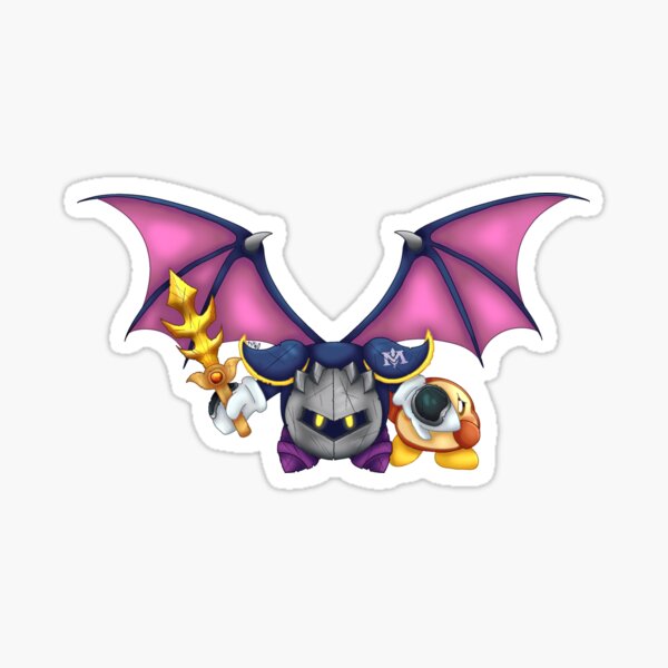 "Meta Knight protec" Sticker for Sale by Typhio | Redbubble
