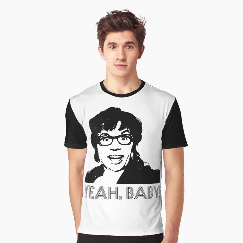 "Austin Powers - Yeah baby!" Sticker for Sale by martianart | Redbubble