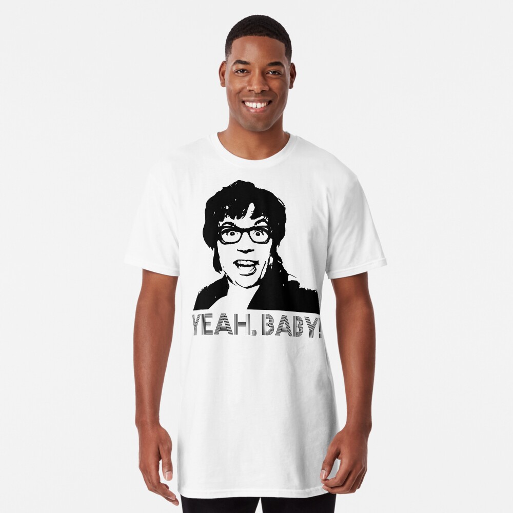 "Austin Powers - Yeah baby!" Sticker for Sale by martianart | Redbubble