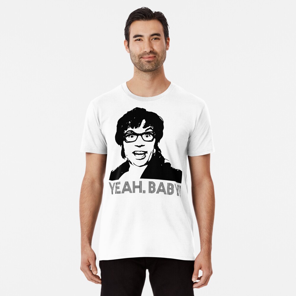 "Austin Powers - Yeah baby!" Sticker for Sale by martianart | Redbubble