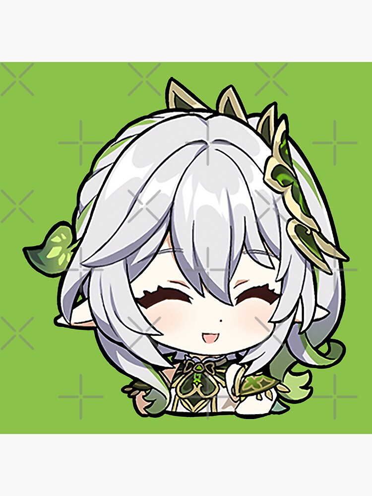 "Nahida | Genshin Impact Sticker "Happy"" Art Print for Sale by ...