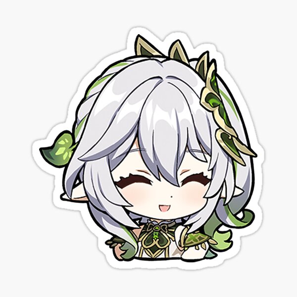 "Nahida | Genshin Impact Sticker "Happy"" Sticker for Sale by ...