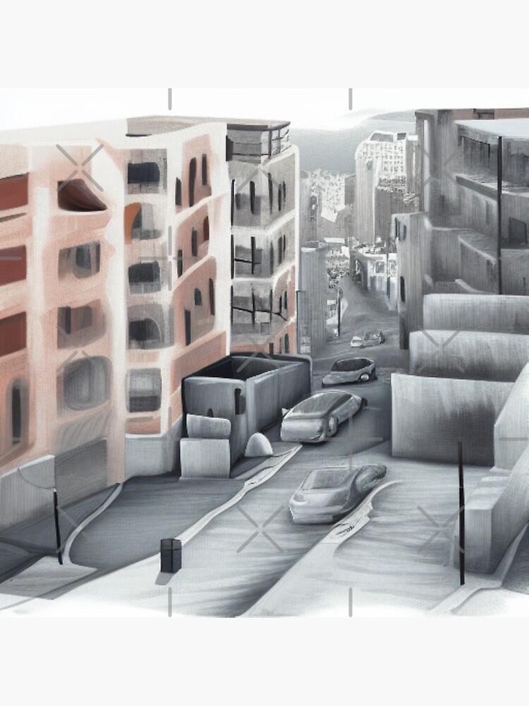 "dry city" Sticker for Sale by MyOilArt4you | Redbubble