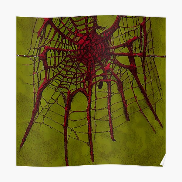 "rotten web" Poster for Sale by MyOilArt4you | Redbubble