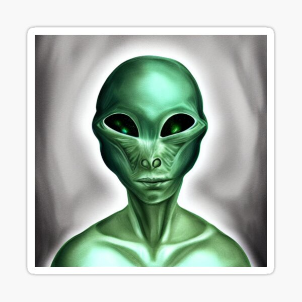 "alienated sing" Sticker for Sale by MyOilArt4you | Redbubble