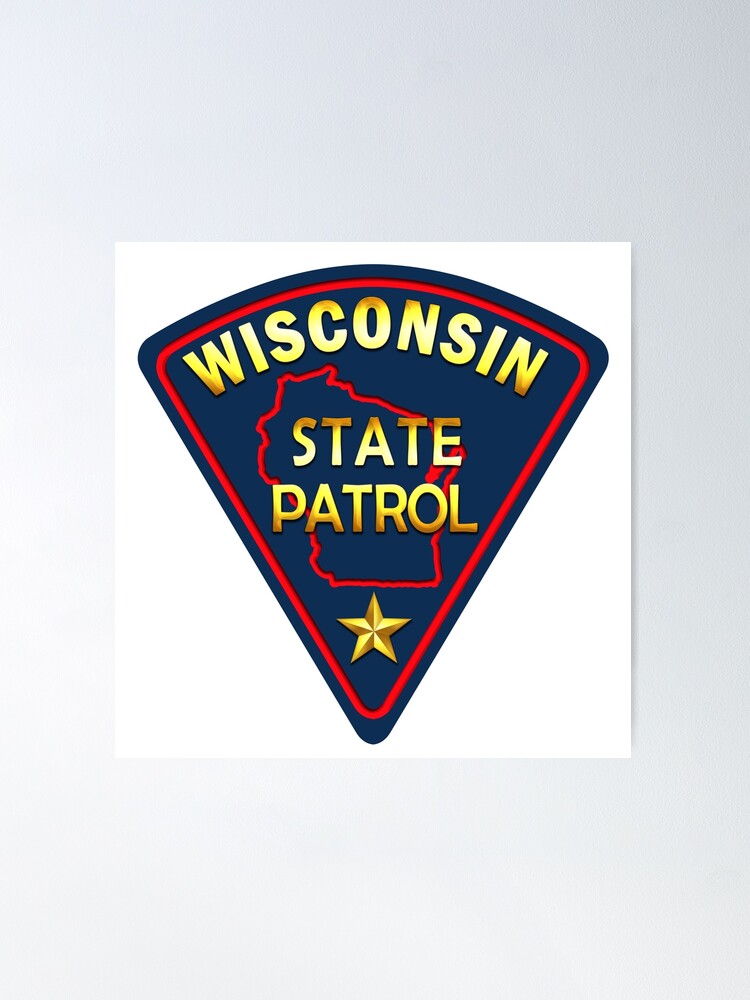 Wisconsin State Patrol State Police Police Patches Police