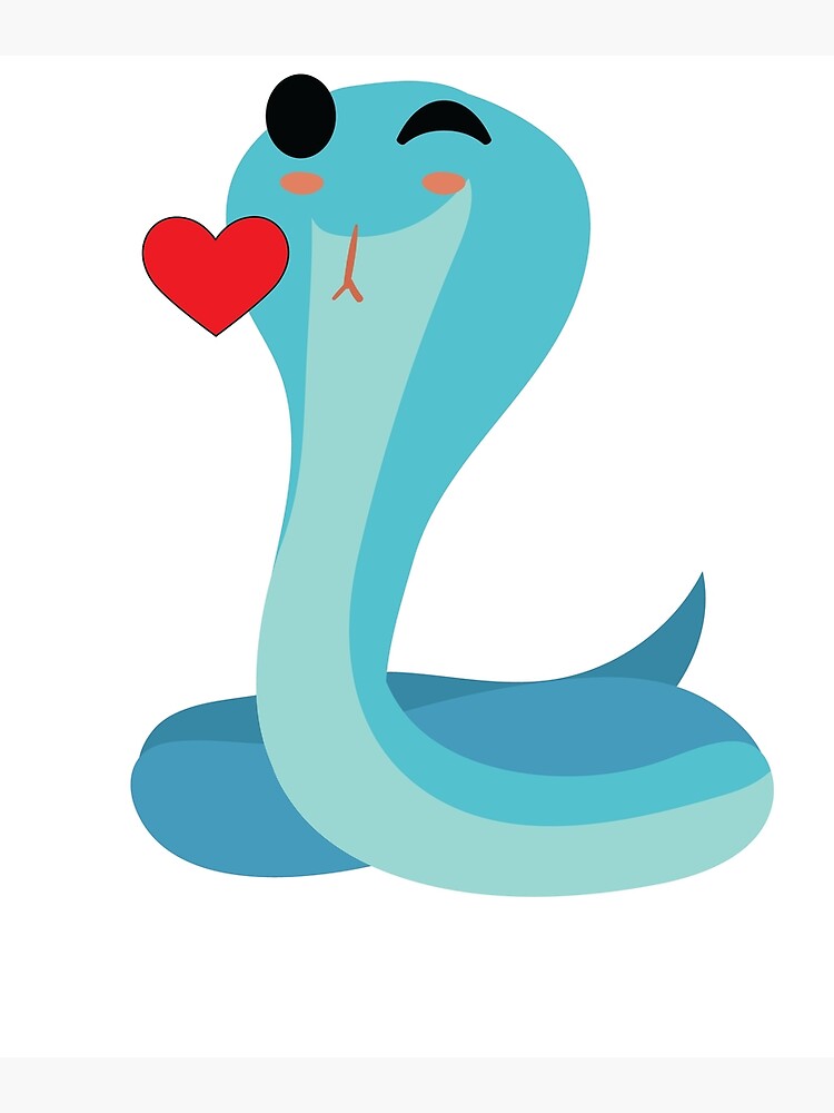 "Cobra Emoji " Poster for Sale by HippoEmo | Redbubble