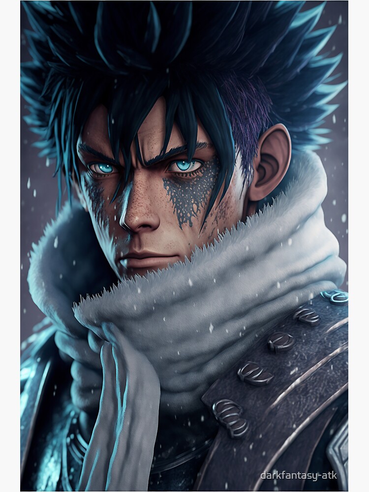 "Gray fan art" Sticker for Sale by darkfantasy-atk | Redbubble