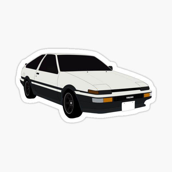 "Toyota AE86 Sprinter Trueno Hatchback" Sticker for Sale by ...