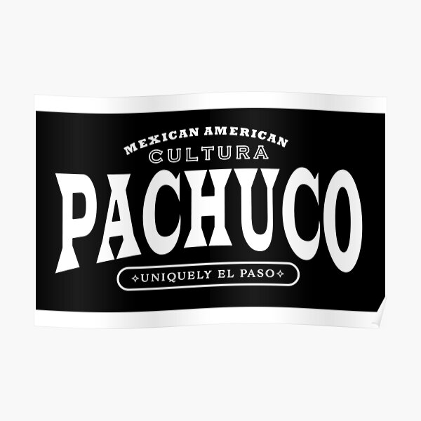 "Pachuco Negro" Poster by CorinneChacon | Redbubble