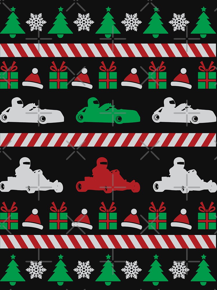 "Go-Kart Ugly Christmas Sweater" T-shirt for Sale by offroadstyles ...