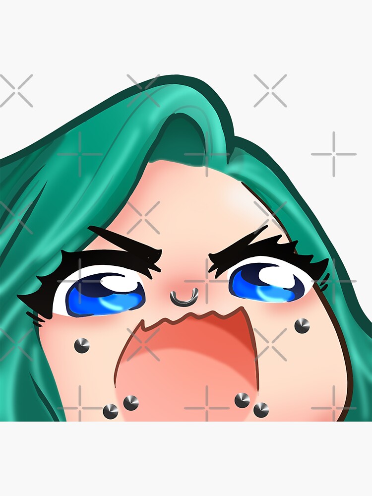 "KyloKujo Emote Waa" Sticker for Sale by KyloKujo | Redbubble