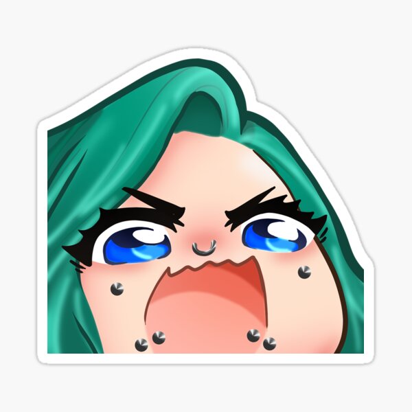 "KyloKujo Emote Waa" Sticker for Sale by KyloKujo | Redbubble