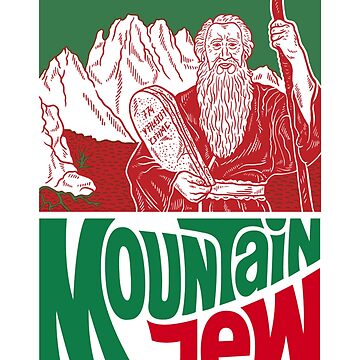 "Mountain Jew" Poster for Sale by JimWEnsley21 | Redbubble