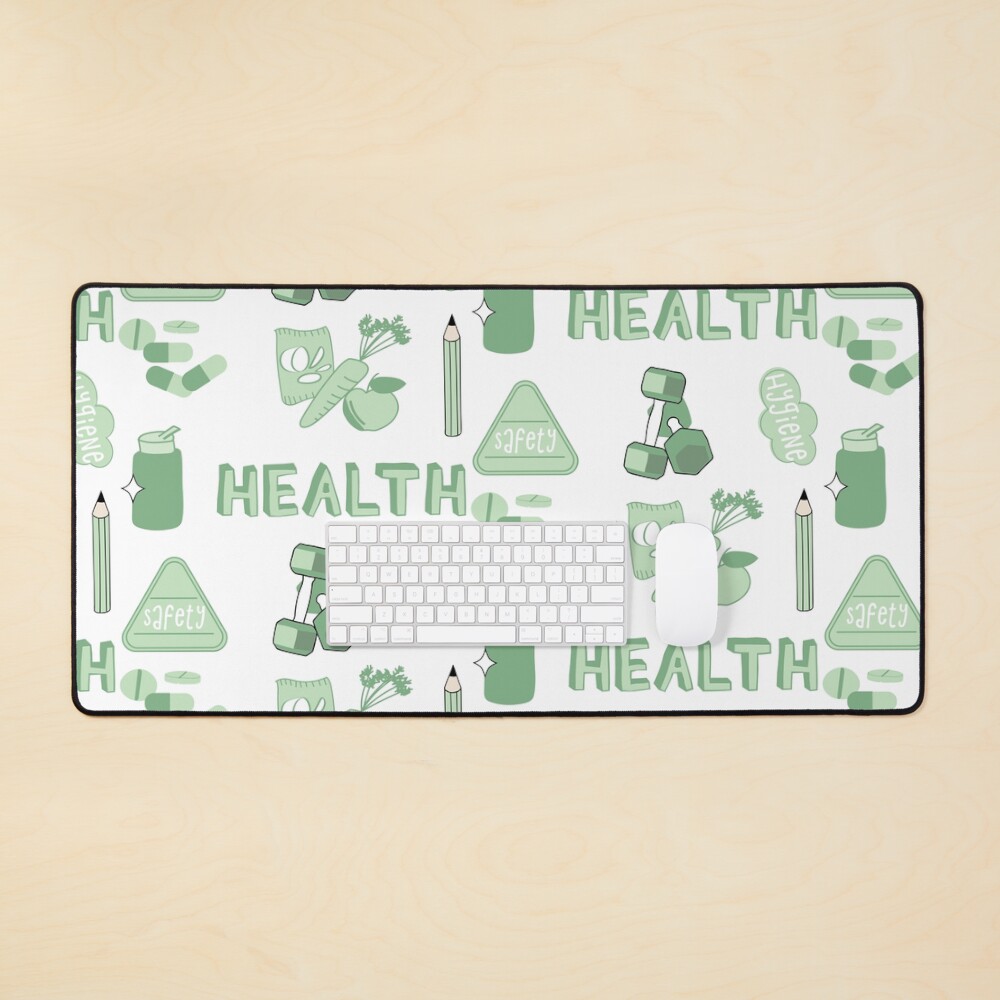 "Light Green Health School Subject Sticker Pack" Sticker for Sale by ...
