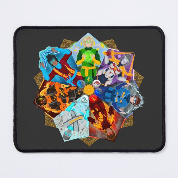 "Circle of Elements" Mouse Pad for Sale by MochiiFlower | Redbubble