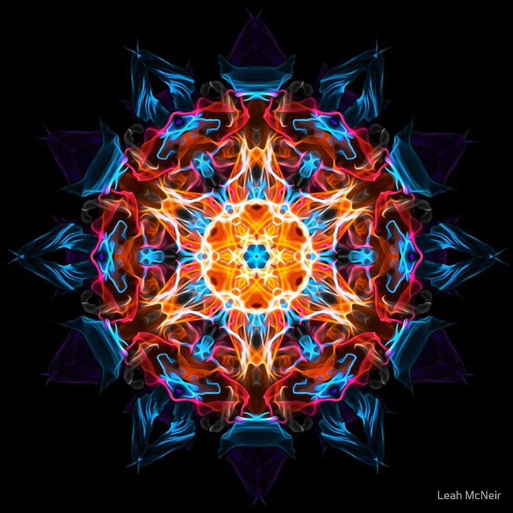 "Energy Mandala of Silent Reflection - Sacred Geometry Meditation Focus ...