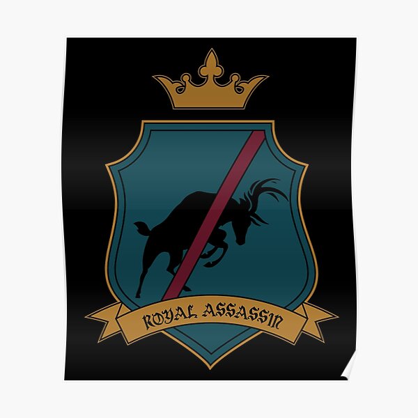 "Royal Assassin Fitz Chivarly Farseer Triology Symbol" Poster by ...