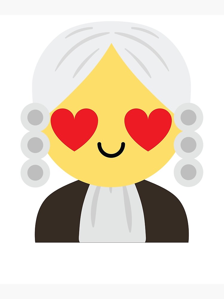 "Lawyer Emoji " Art Print by HippoEmo | Redbubble