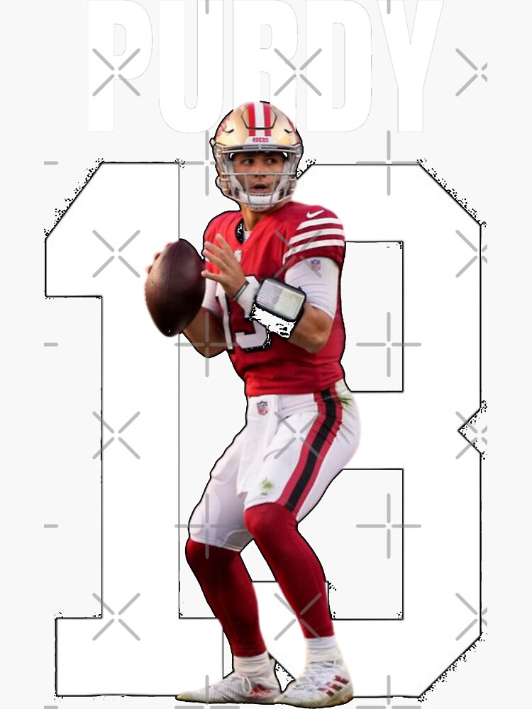 "Brock Purdy" Sticker for Sale by Mikalozan | Redbubble