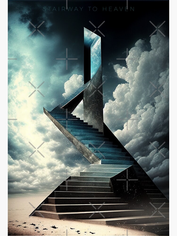 "Stairway to heaven" Sticker for Sale by turquoisethings | Redbubble