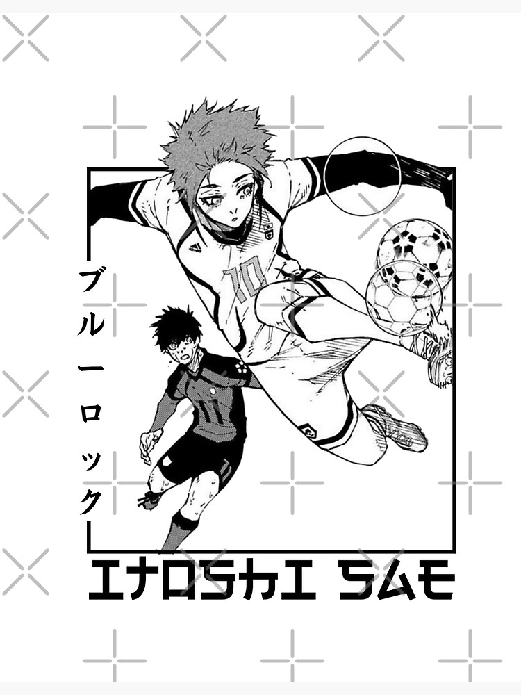 "Itoshi Sae - Blue Lock In Japanese" Poster for Sale by yoku-mieru ...