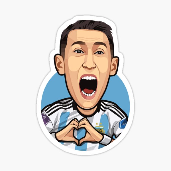 "Angel di Maria vs France World Cup 2022" Sticker for Sale by ...