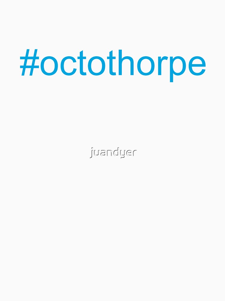 "#octothorpe" T-shirt by juandyer | Redbubble