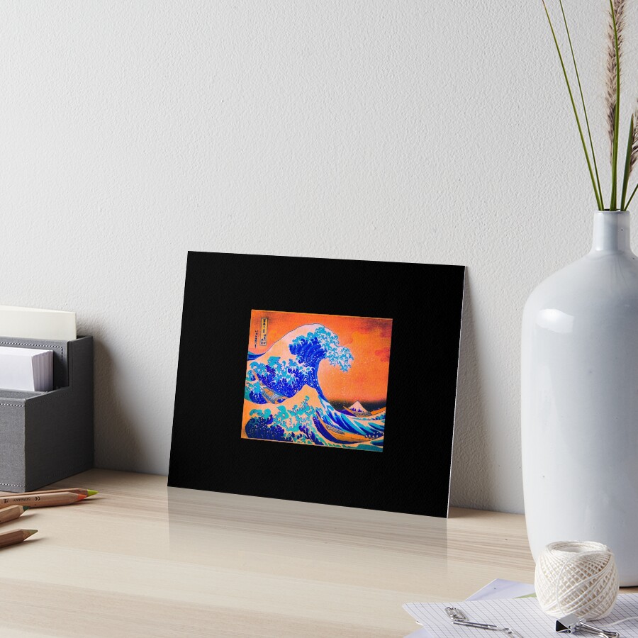 "The Great Wave of Kanagawa. Original artwork by Katsushika Hokusai in ...