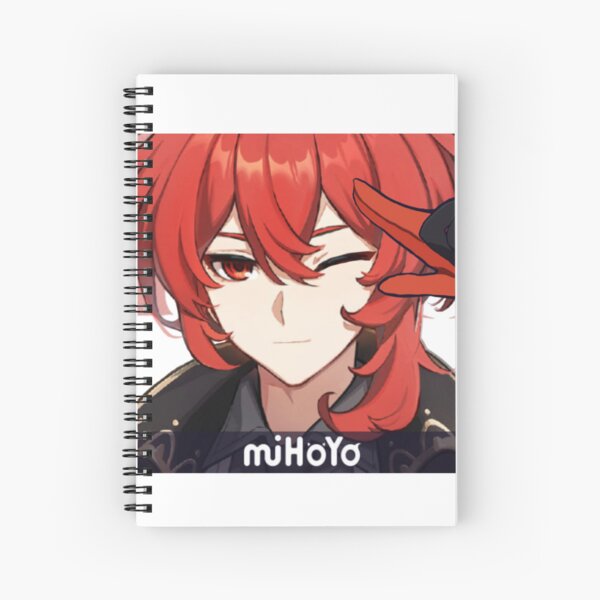 "Diluc Genshin Impact Fanart Game Icon Diluc Merch Genshin Merch Diluc ...