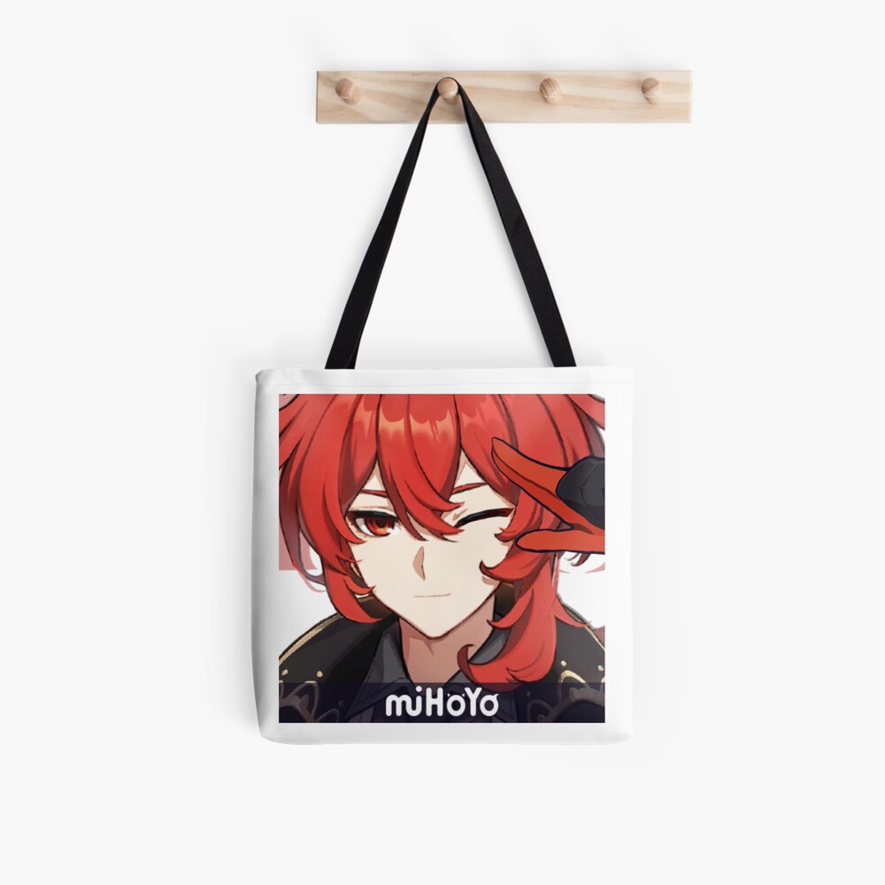 "Diluc Genshin Impact Fanart Game Icon Diluc Merch Genshin Merch Diluc ...