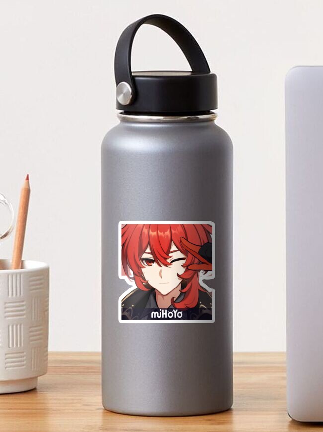 "Diluc Genshin Impact Fanart Game Icon Diluc Merch Genshin Merch Diluc ...