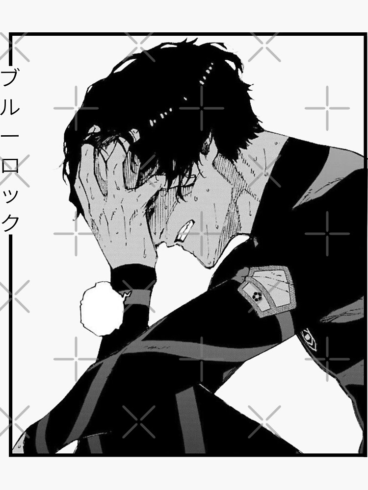 "Kenyu Yukimiya - Blue Lock In Japanese" Sticker for Sale by yoku-mieru ...