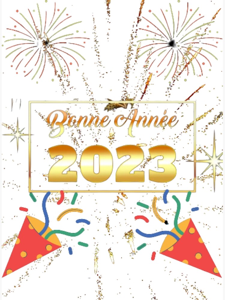 "Happy New Year 2023" Poster for Sale by chez-mgts | Redbubble