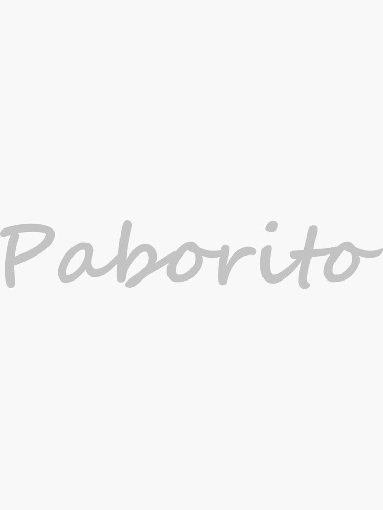 Pegatina «"Paborito" en tagalo/cebuano/bisaya la traducción es ...