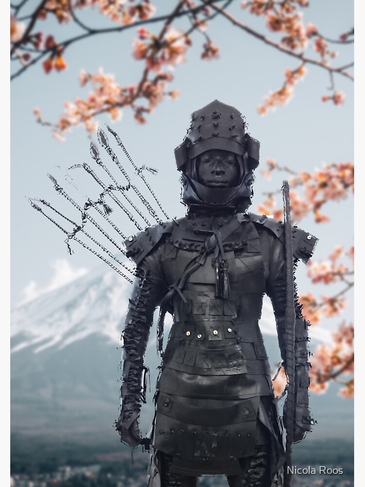 "The Legendary African Samurai" Poster for Sale by kurobozu | Redbubble