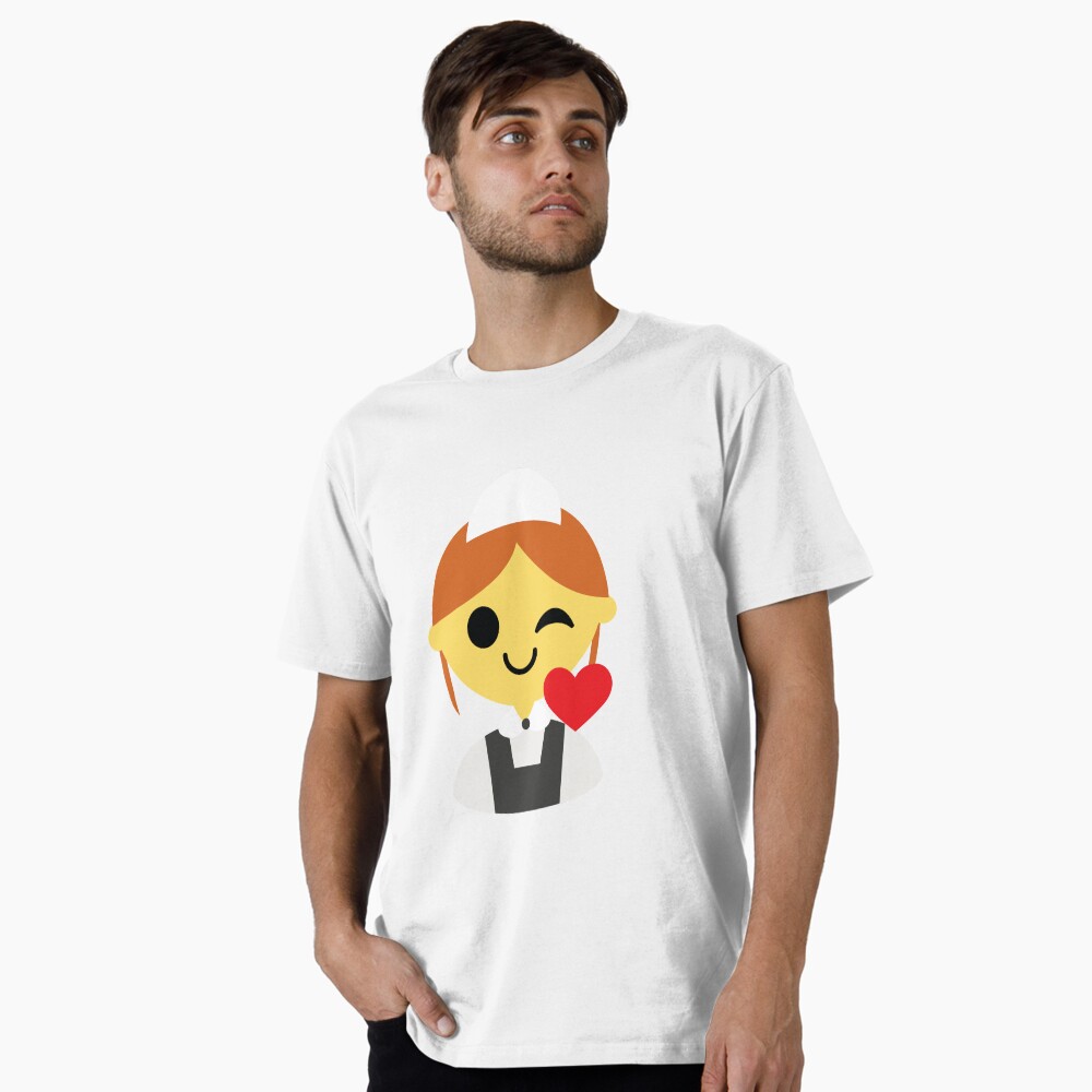 "Waitress Maid Emoji " Poster for Sale by HippoEmo | Redbubble